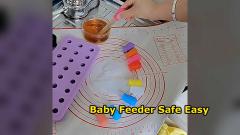 Factory Wholesale Food-grade Silicone Dropper Feeding Device for Infants, Anti-aspiration Strap with