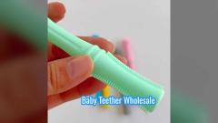 Bulk Silicone Baby Teeth Grinder | Food Grade Infant Teething Toy Wholesale