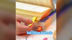 Bulk Silicone Bookmarks | Custom Flexible Book Accessories Manufacturer