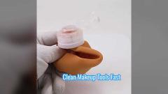 B-end Factory Makeup Tool Cleaning Pad, Customizable Silicone Material, Wholesale Cleaning Pad for P