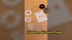OEM/ODM Silicone Sealing Plugs - Snap-on Plug, Reverse-tap Plug, High-temp Shock-absorbing Hollow T-