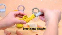 Factory Wholesale Food Grade Silicone Baby Fruit Vegetable Bite Pacifier Teething Toy | BPA Free Inf