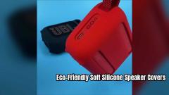 Eco-Friendly Soft Silicone Speaker Covers, Waterproof Dustproof Shockproof Protective Sleeve, Factor