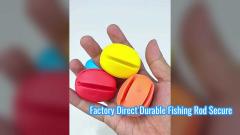 Wholesale Silicone Fishing Rod Holder Straps | Factory Direct Durable Fishing Rod Secure Straps Bulk
