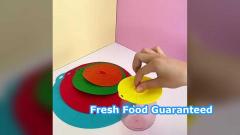 Factory Direct Silicone Pot Lid 5-Piece Set, Food Preservation Sealing Lid for Cups/Bowls/Jars, Refr