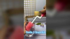 Factory Wholesale Silicone Baby Bottle Brush Set | Infant Bottle & Straw Cleaning Brush with Straw B