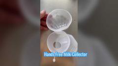 Factory Direct Washable Breast Milk Collector, Hands-Free Wearable Milk Collector,