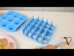 Factory Wholesale Silicone Square Air Fryer Rack, High-Temperature Resistant Meat Rack for Hot Dog &