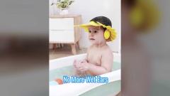 Factory Direct Baby Shampoo (Ear Water-Proof) & Children’s Bath Cap - Kids Hair Wash Cap for B2B Who