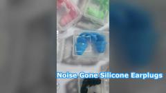 Factory Wholesale Silicone Noise Reduction Earplugs, Waterproof for Swimming, Quiet for Sleep & Stud