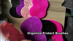 Silicone Makeup Brush Cleaning Pad | Factory Direct OEM/ODM Wholesale, Reusable Cosmetic Brush Clean