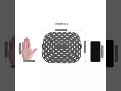 Food Grade Silicone Air Fryer Baking Pan with Handle – Reusable Non-Stick Air Fryer Liner Pot