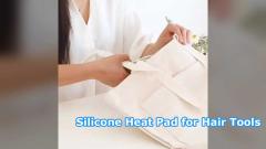 Heat Resistant Silicone Heat Pad for Hair Styling Tools Factory Supply