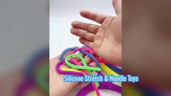 Wholesale Silicone Stretch & Noodle Toys Bulk, Sensory Stress Relief Fidget Toys Factory Direct