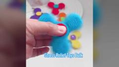 Wholesale Silicone Fidget Spinners & Sliders Bulk, Sensory Stress Relief Toys Factory Direct