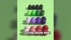 Silicone Stress-relieving Anxiety Toy Magnetic Elastic Sensory Ball, FDA Certified, Factory Direct W