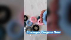 Silicone Grip Exerciser Ball, Soft Jelly Texture Egg Grip Ball for Finger Strength Training