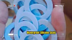 Industrial Grade Waterproof Silicone Seals, Heat Resistant Custom Silicone Gaskets, Rubber Sealing R