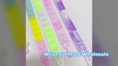 Bulk Silicone Pressure-reducing Wristband | Soft Comfortable Anti-fatigue Wristband Wholesale
