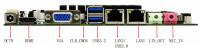 China Intel J6412CPU Mini ITX Thin Motherboard 2LAN 6COM 8USB for sale