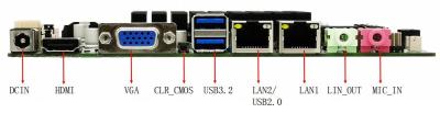 中国 2LAN 6COM 8USB Mini ITX マザーボード インテル クアッドコア 第11世代 N5105 CPU 販売のため
