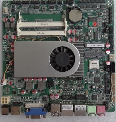 China ITX-H4DL268 Industrial Mini ITX Motherboard / Mini Itx I3 Motherboard Intel Haswell U Series for sale