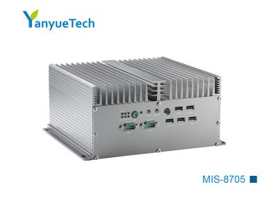 China Serie dual montada Fanless 6 USB de la red 10 de la CPU del tablero de PC de la caja MIS-8705 I7 los 3520M en venta