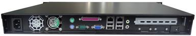 Cina IPC-ITX1U01 IL PC Rackmount industriale 4U sostiene i CPU di serie di I3 I5 I7 di tutto lo slot di espansione della generazione 1 in vendita