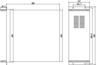 Cina Scaffale superiore 4U CPU di serie degli slot di espansione I3 I5 I7 di IPC 7 o 14 del PC Rackmount industriale IPC-8401 in vendita