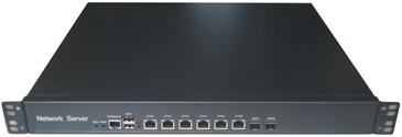 China Nsp-1961-2F de Hardware1u 6LAN IPC 6 LAN Facultatieve 2 Giga SFP van de Netwerkfirewall van Intel Giga Te koop