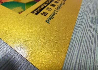 China A3 Smart Card PVC Sheets Digital Printing Golden Printable For Plastic Card Production for sale