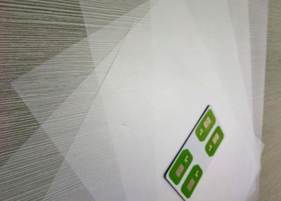 China High Impact Strength PETG Plastic Sheet 0.08mm 0.06mm PETG Coated Overlay Film for sale