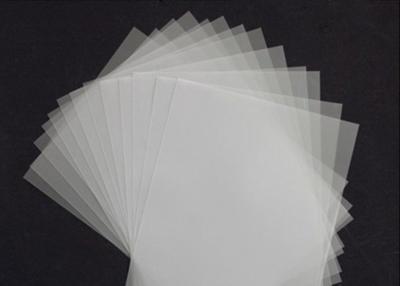 China Transparent  0.10mm Polycarbonate PC Plastic Sheet For Anti-fake IC Card / Driving License Card for sale