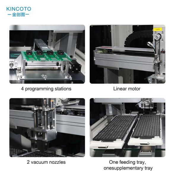 Quality High Efficiency KR42-2500REV Automatic IC Programming Machine Support Multiple for sale