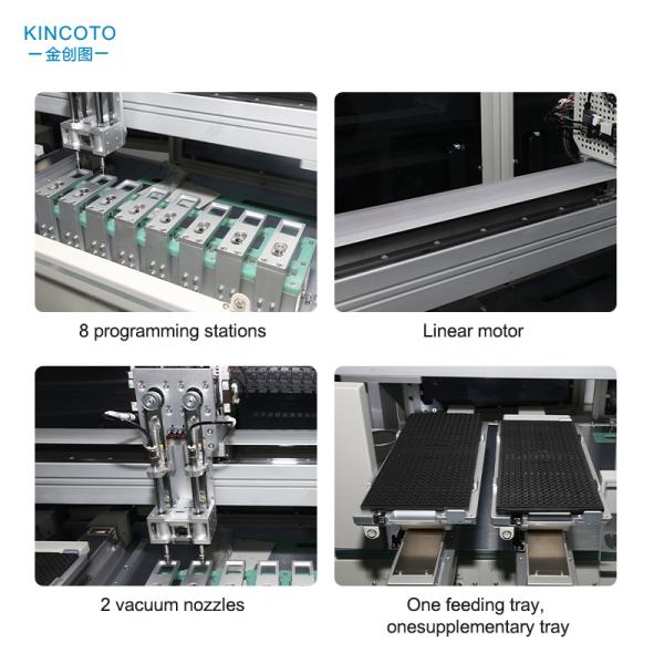Quality KR82-2500R Automatic Tray IC Programmer High Speed IC Programming Burning for sale