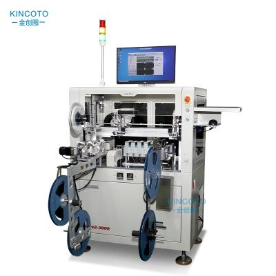 China KA42-3000-AOI Automatic Tape IC Programmer with AOI Vision | 2500 UPH Tape In/Out Programming Machine for QFN/SOP/QFP for sale