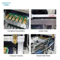 China High-speed Tape Reel IC Programmer KA42-3000 3500UPH 6 Stations Automatic Chip Programming Device for sale