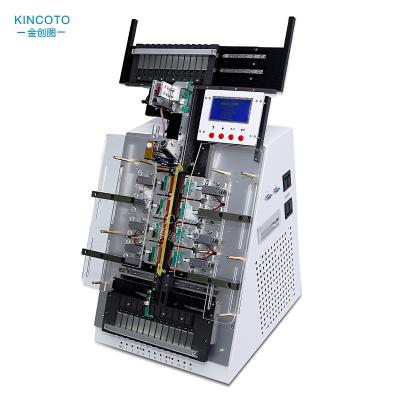 China High UPH 1213D Automatic Tube Programming Machine 4 Programming Stations Full Auto IC Burning Equipment for Semiconductor Mass Production Line for sale