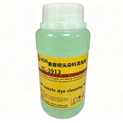 China HP Dye Ink Printhead Cleaning Solution Dissolves Dried Ink Residue Restores Print Quality Extends Printhead Life for sale