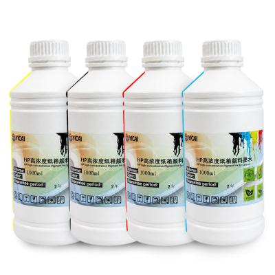 China Professional Waterproof & Smudge Resistant Pigment Ink with Excellent Fade Resistance and Fast Drying Formula for Inkjet Printing for sale