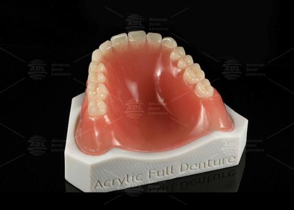 Quality High Esthetics Removable Full Acrylic Denture Acrylic Complete Denture for sale
