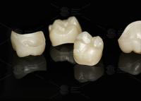 Quality Natural Full Contour Zirconia Crown Precise Fit Full Contour Dental Lab manufacturer