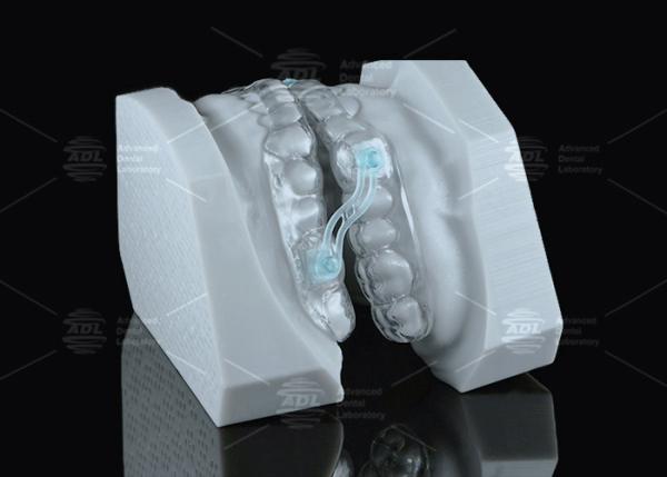 Quality Transparent Erkodent Silensor Anti Snoring Mouthpiece Custom Fit Noise Reduction for sale
