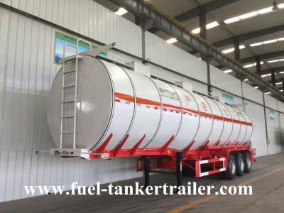 Cina rimorchio del camion dei semi del carro armato dell'olio combustibile 50-60CBM da vendere (volume/asse facoltativo) in vendita