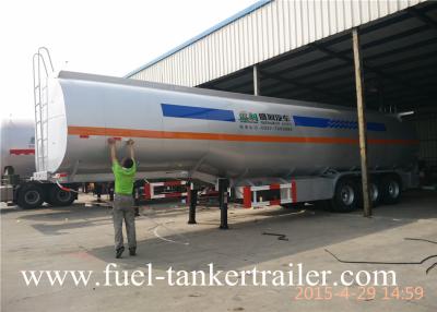 Cina autocisterna di benzina chimica del rimorchio dell'autocisterna del combustibile liquido di trasporto dell'asse 60000L tre in vendita