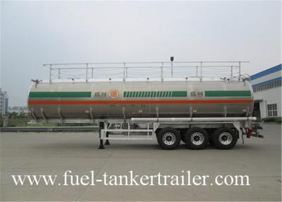 Cina rimorchio liquido di trasporto in autocisterna del combustibile dell'autocisterna rimorchio/3 del prodotto chimico di alluminio dell'asse 5083 in vendita