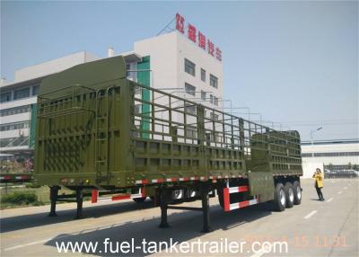 China Shandong Shengrun Brand Tri - axle side wall trailer with heavy duty manual operating landing gear for sale