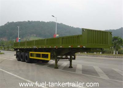 China Remolque multifuncional el 12500*2400*1500MM del camión del cargo de la pared lateral de 3 árboles en venta