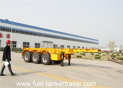 China Professional 40ft Container Trailer Chassis , shipping container chassis for sale