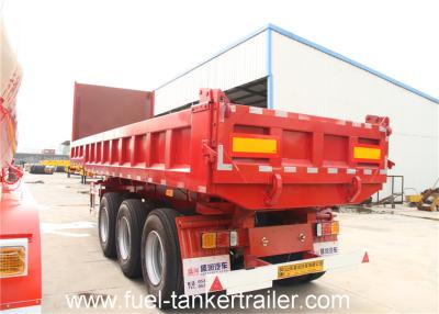 China Tri-axles dump semi trailer / tipper truck trailer for sand & gravel or other cargos transporting for sale